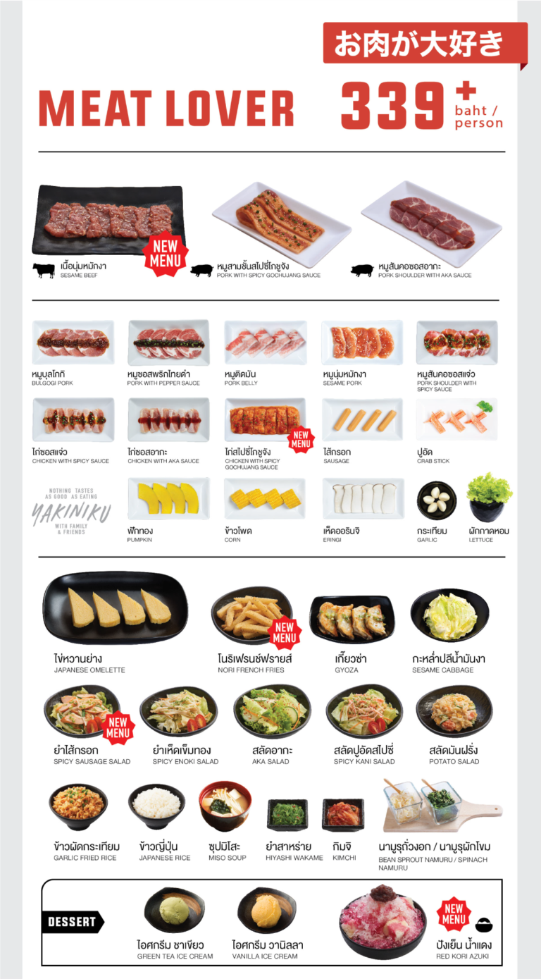 #ชี้เป้า โพยเมนู ร้าน AKA Japanese Restaurant ประจำปี 2019 - ชี้เป้าโปรถูก